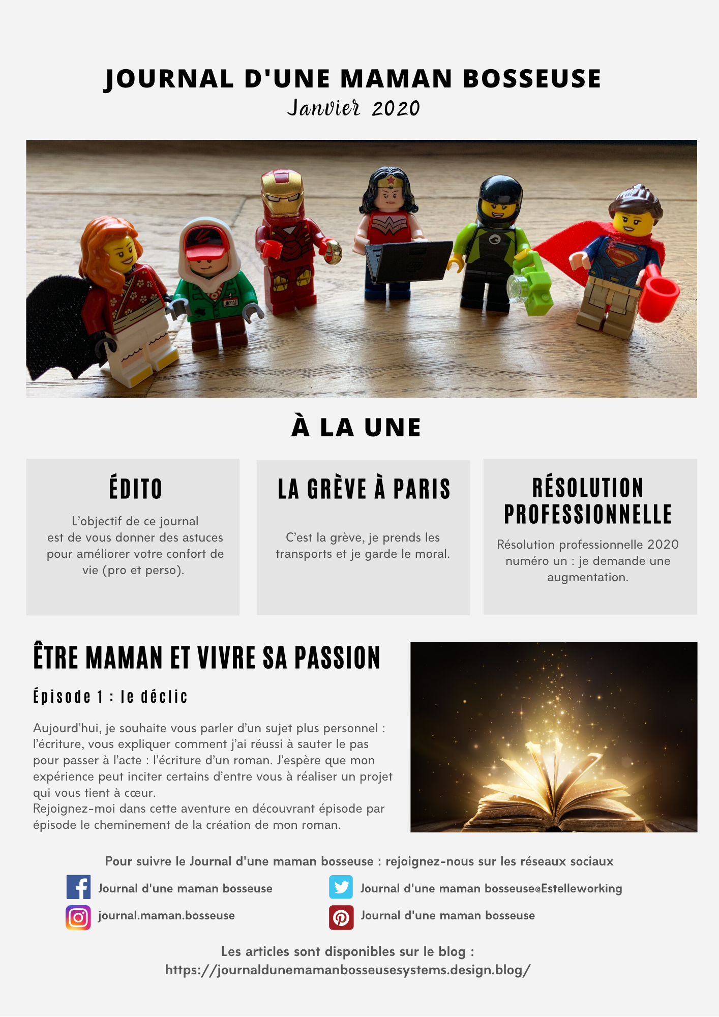 Être maman et vivre sa passion – Épisode 1 : le déclic – Journal d'une ...